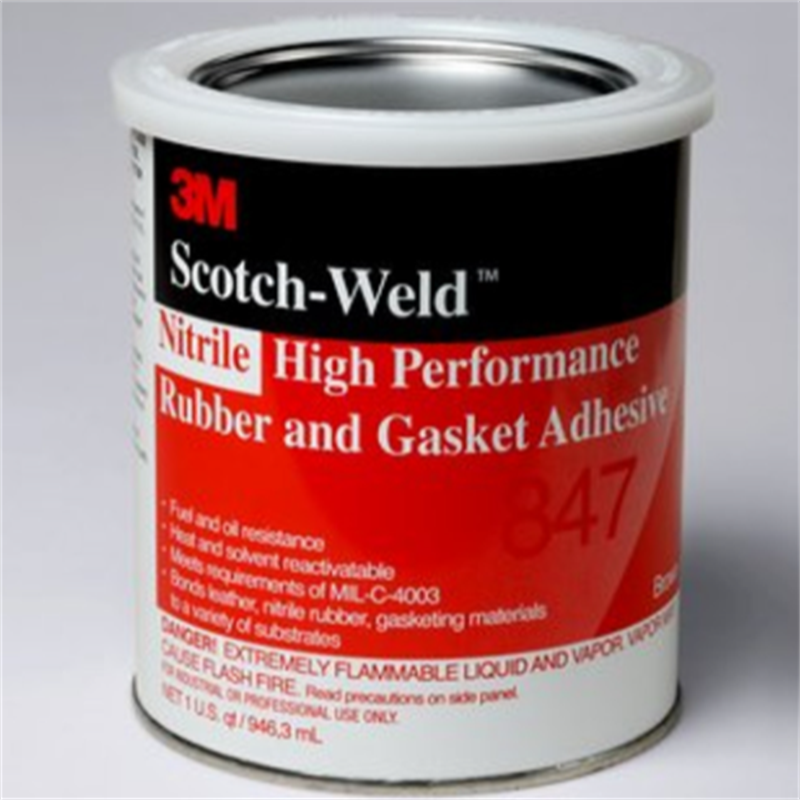 3M 847 High Performance Strong Adhesive for Rubber & Gasket Bonding ...