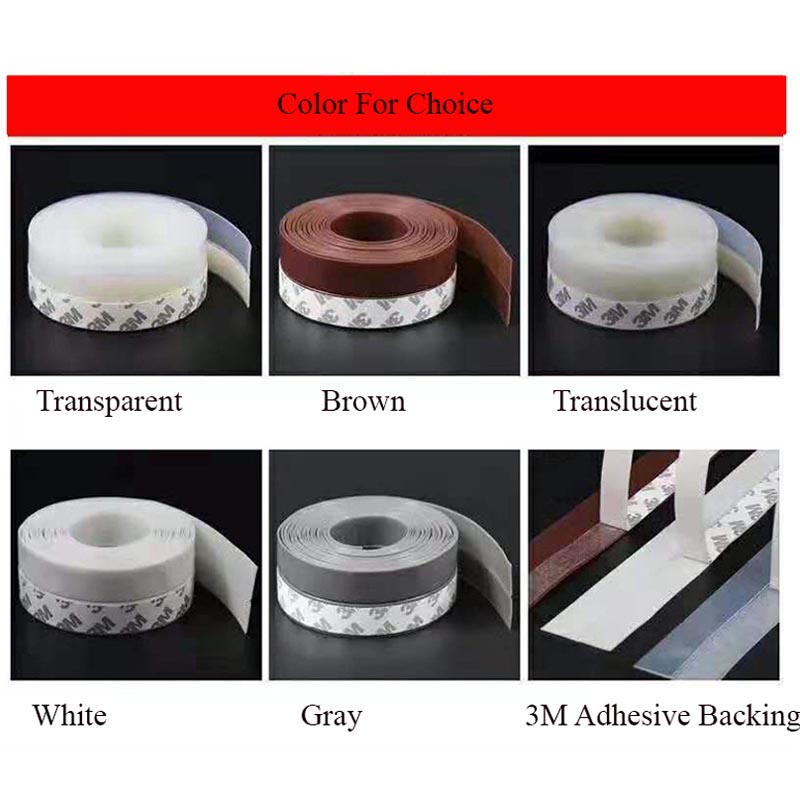 3M Adhesive Backing Silicone Door Seal Strip | GBS Tape